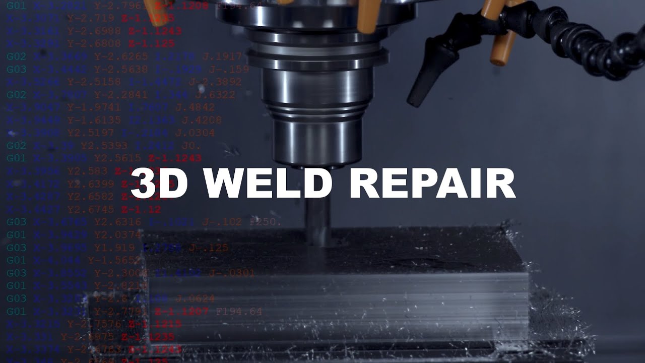 3D WELD REPAIR - YouTube