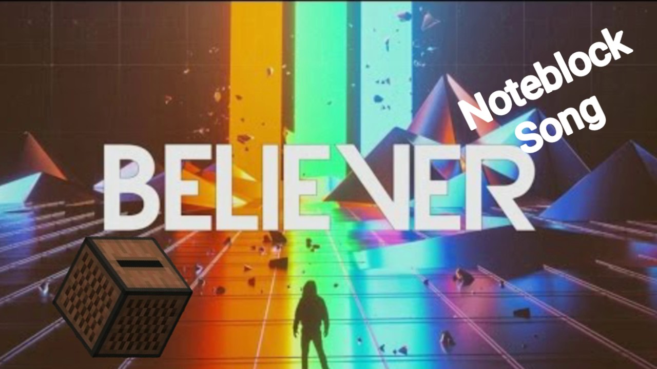 Believer Minecraft Noteblock Song by LeetSweepUp - YouTube
