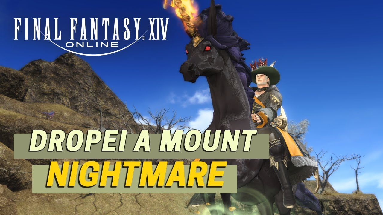 Dropei uma NIGHTMARE MOUNT (Garuda EX) | FINAL FANTASY XIV - YouTube