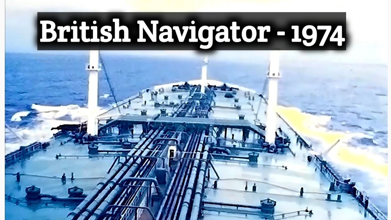 Rare 1974 Footage: BP British Navigator Operations at Japan's Koyagi ...