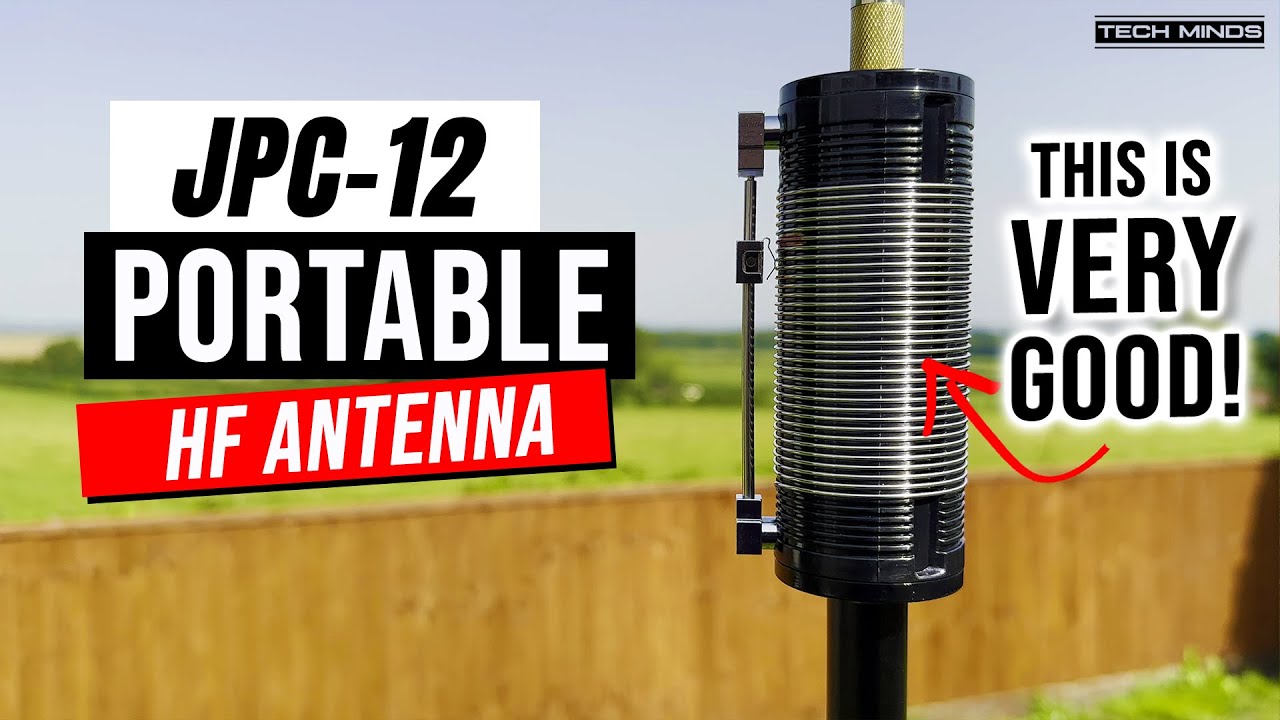 JPC-12 Quick Deploy Portable HF Antenna With A Neat Carry Bag - YouTube
