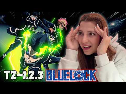 ¡IMPACTADA!🤯⚽COMENZO CON TODO LA 2DA TEMPORADA! / Reacciono a T2 de Blue Lock Capitulo 1-2-3