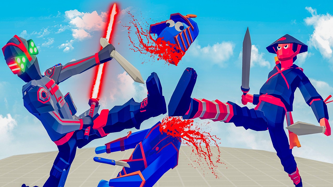 2x NINJA MASTER vs EVERY UNIT | Totally Accurate Battle Simulator-TABS ...