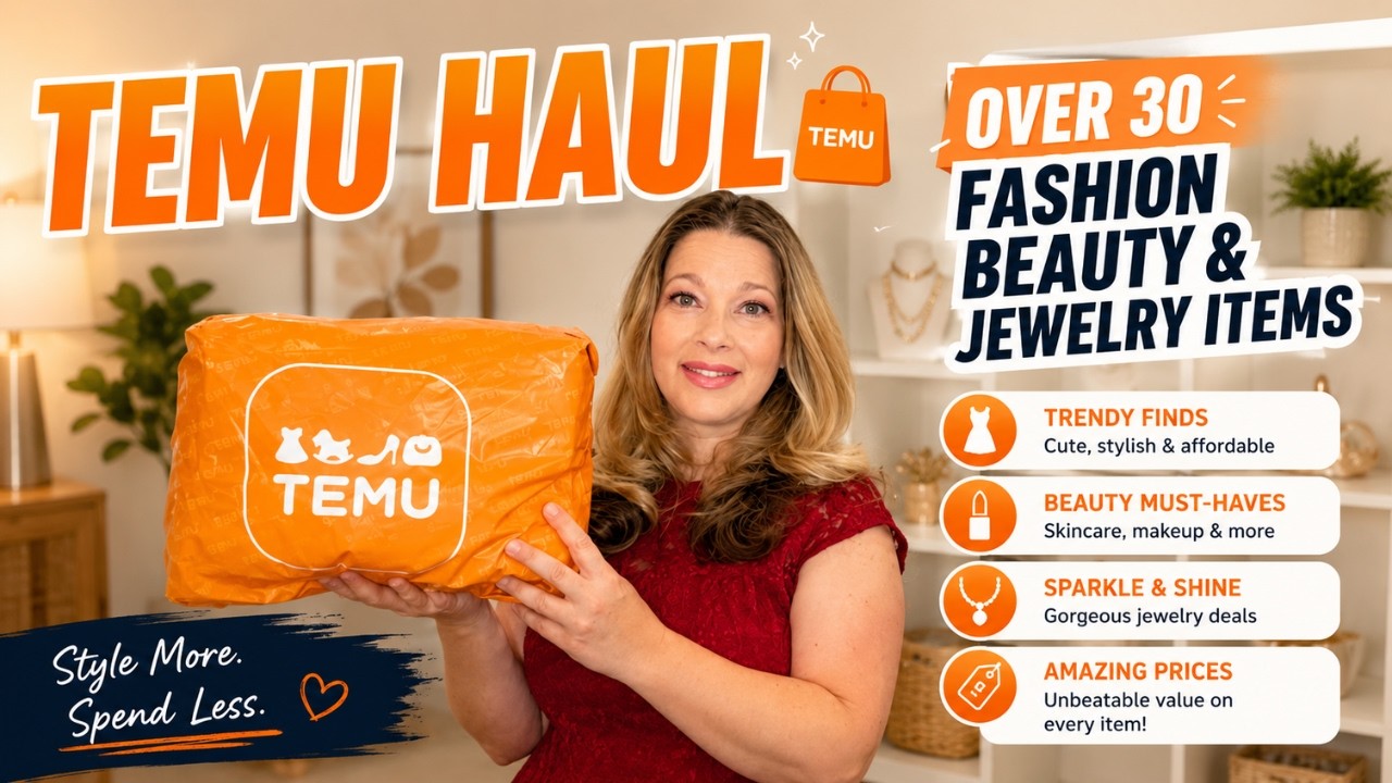 TEMU SUMMER HAUL | OVER 30 FASHION, BEAUTY & JEWELRY ITEMS | MUST HAVE ...