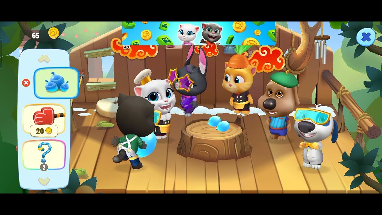 My Talking Tom Best Moment ️ ️😍 Tolking Tom. মজার বিড়াল গেম 😉 ...