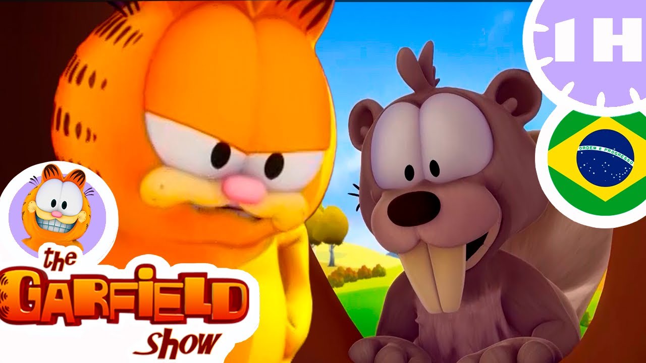 🐿️ Garfield e os esquilos 🐿️ Garfield episódios completos em português - YouTube