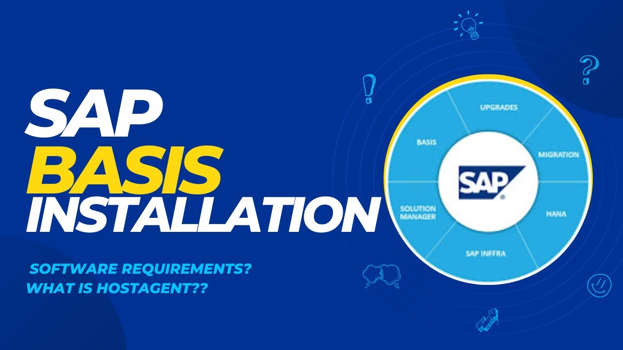SAP BASIS- SAP INSTALLATION S/W REQUIREMENTS(SWPM,HOSTAGENT,IGS ...