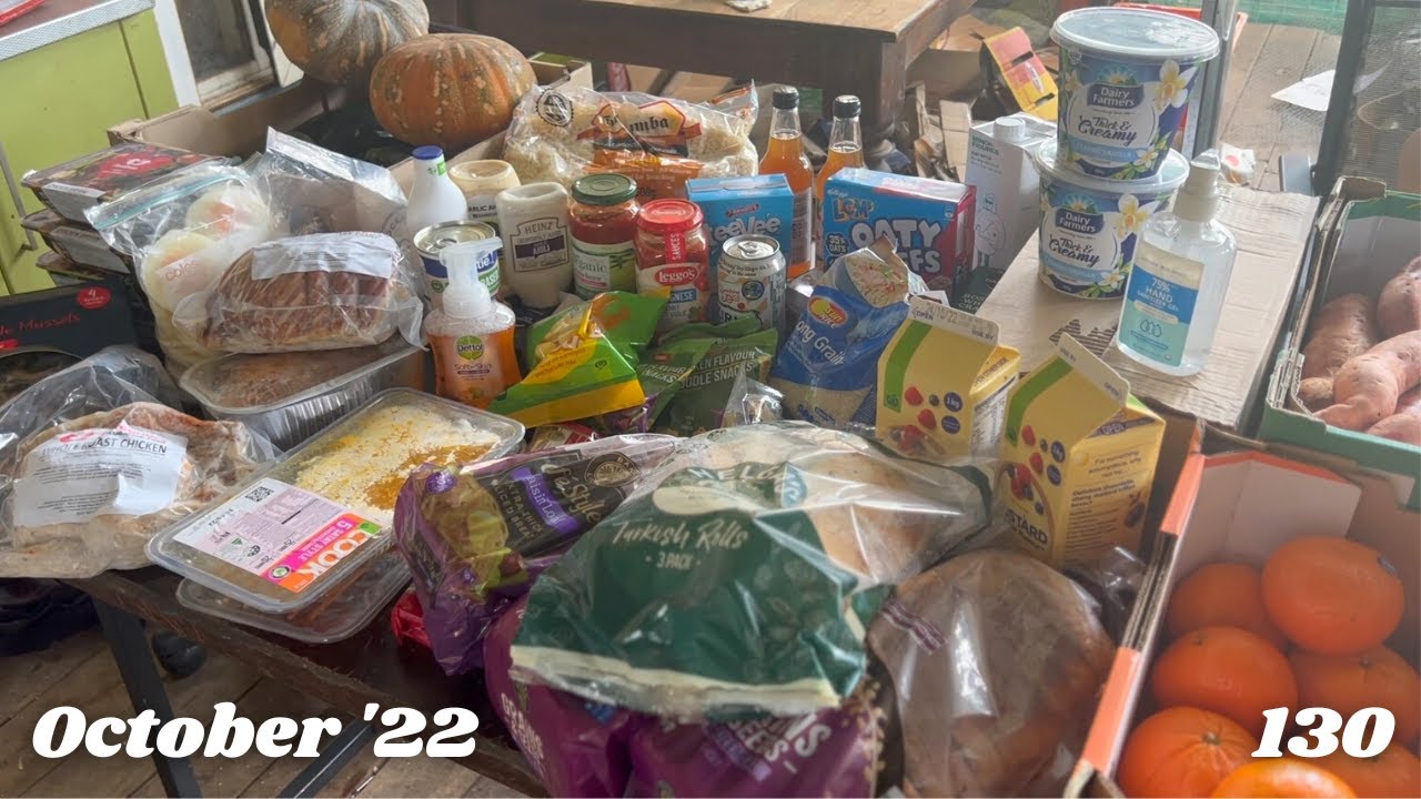 A4 Community Care October Food Hamper / Food Pantry Haul | Homestead ...