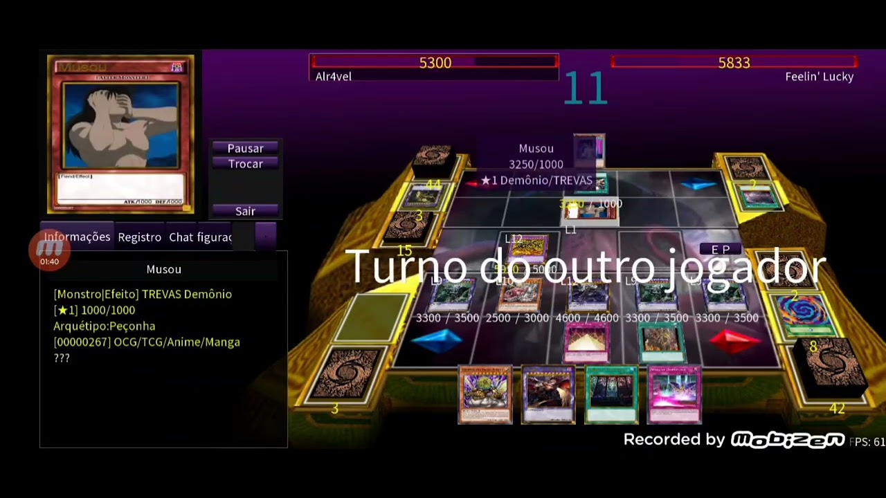 Edopro custom cards hell wyrm vs Hamrá novo deus egípcio - YouTube
