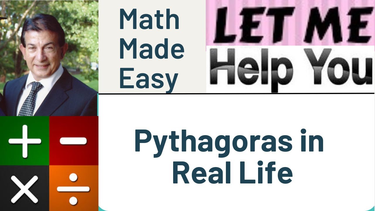 Pythagoras in Real Life - YouTube