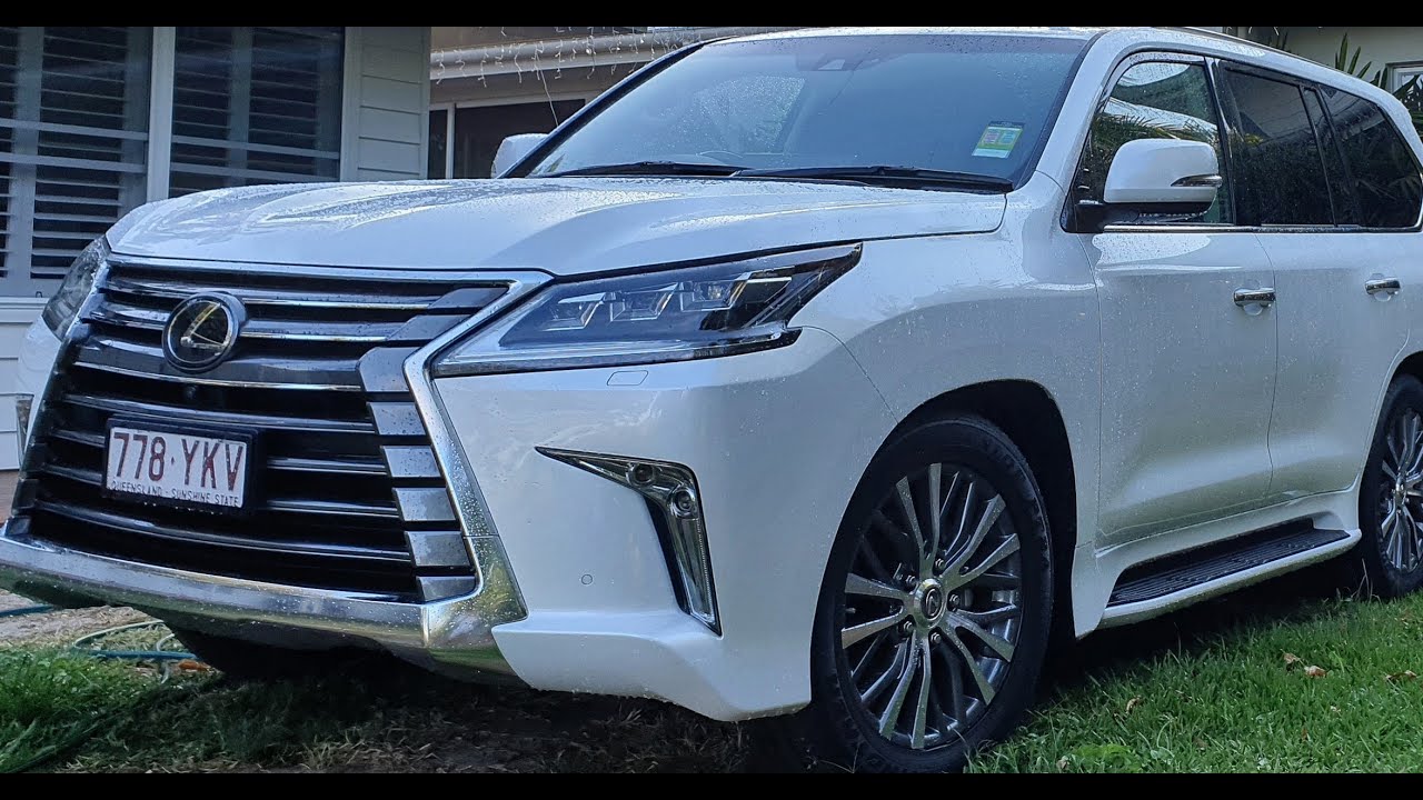 Lexus LX450d start up/overview - YouTube