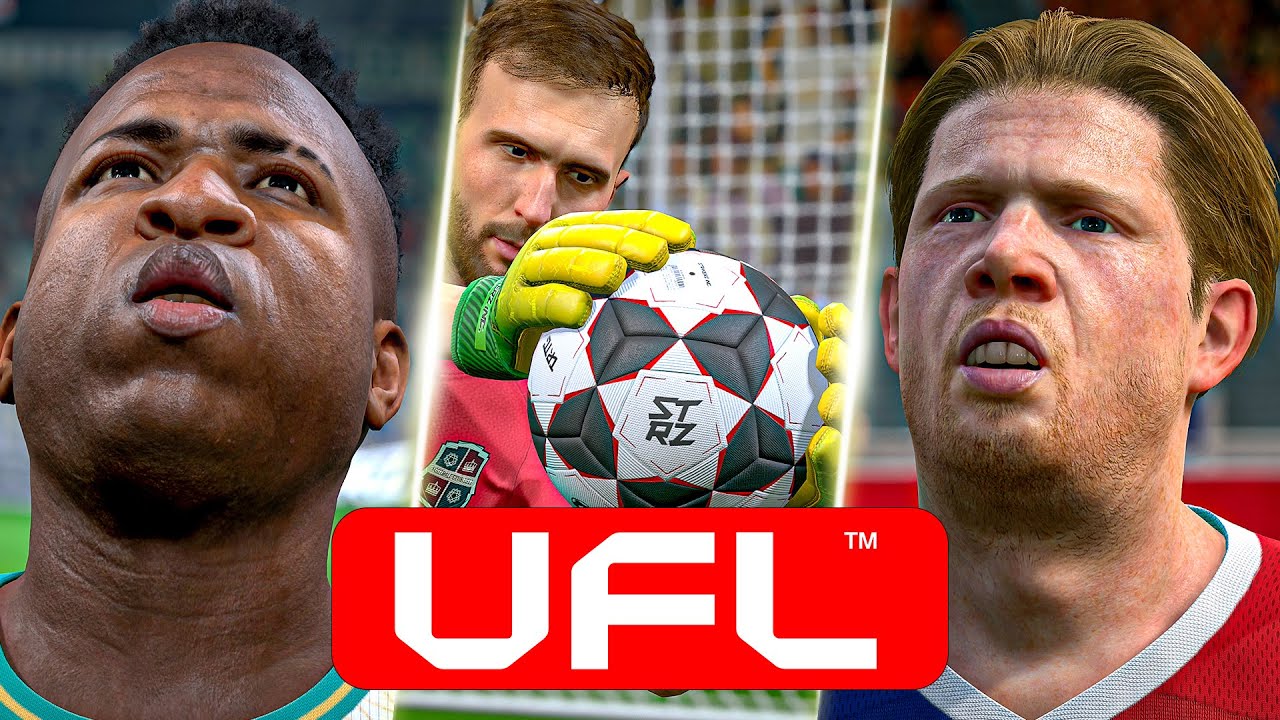 NEW Football Game - UFL - Graphics, Player Animation, Celebrations ...