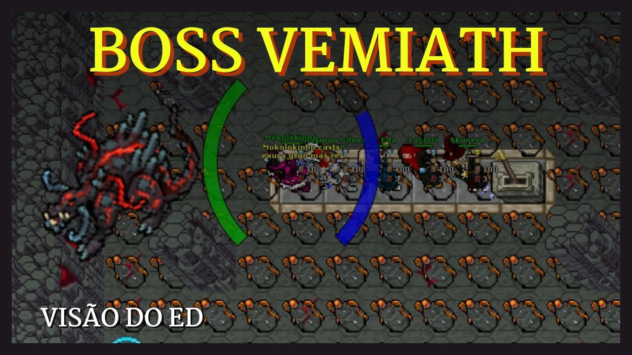 Tibia Boss VERMIATH – Rotten Blood Quest (visão do ED) - YouTube