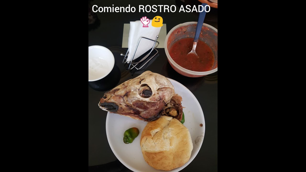 Rostro Asado comida tipica de ORURO-BOLIVIA tienes que probarlo ...