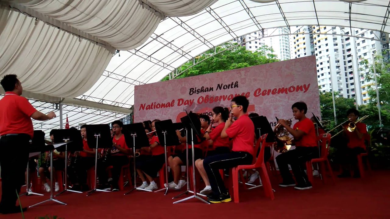 Stand Up For Singapore highwind orchestra - YouTube