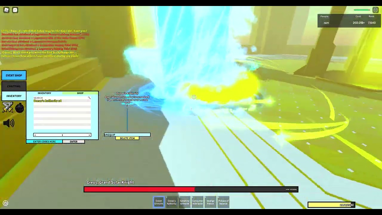 Creus, Grand Solar Knight | Balanced Craftwars Overhaul - YouTube