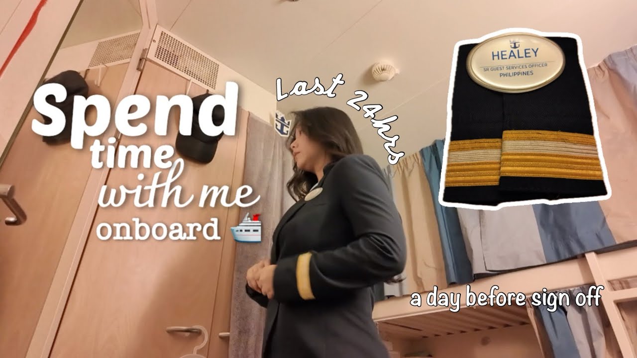 Crew Onboard Vlog 🛳 | Crew Sign Off Meeting, Clearance, Disembarking ...