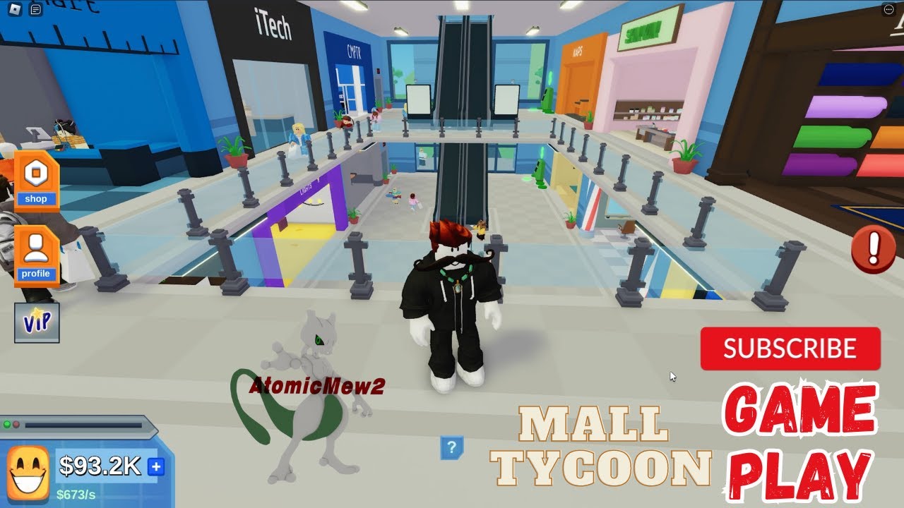 Building a 2-Story Mall in Roblox Mall Tycoon! 🏬 | Epic Gameplay with ...