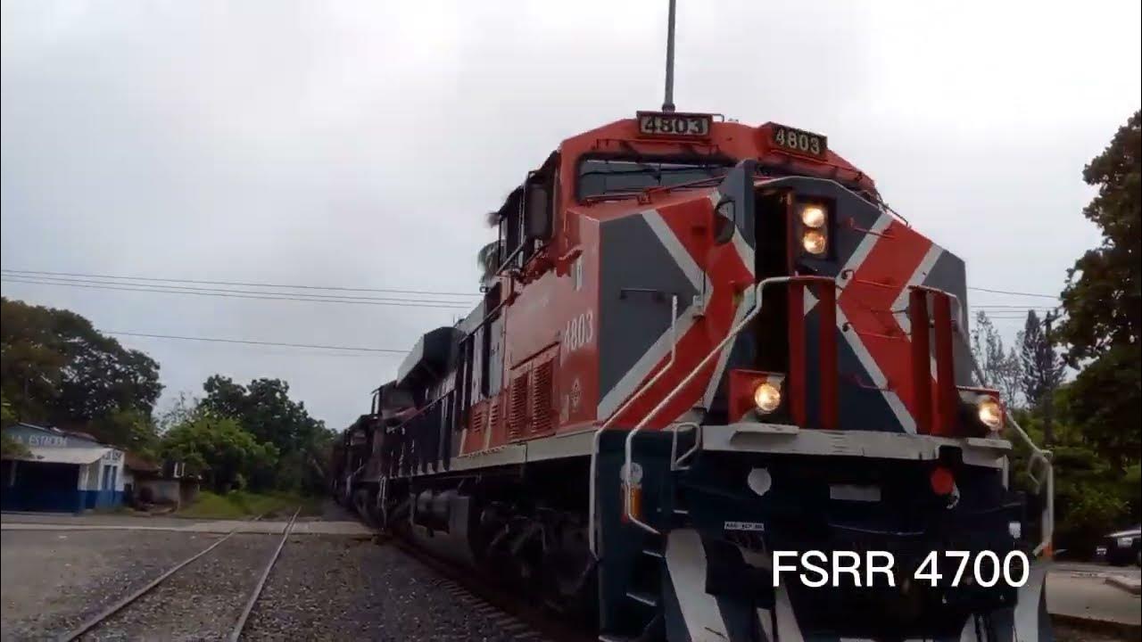 FXE 4803 Tren Ordinario al Norte - YouTube