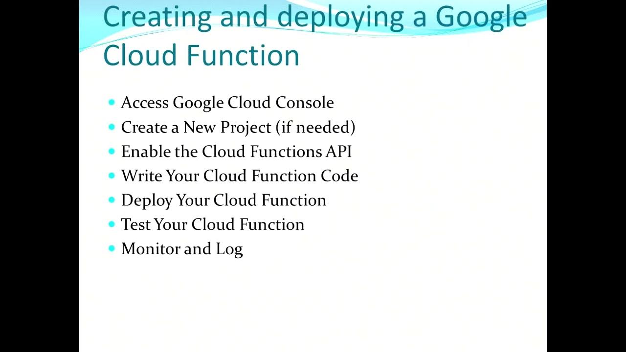 Cloud Function | Google Cloud Foundations, Dr. M. Vedaraj, Associate Professor/CSE, RMDEC - YouTube