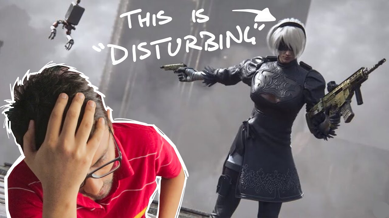 ROASTING UBISOFT's 2B | Roasting n Fixing Bad Character Designs 2 - YouTube