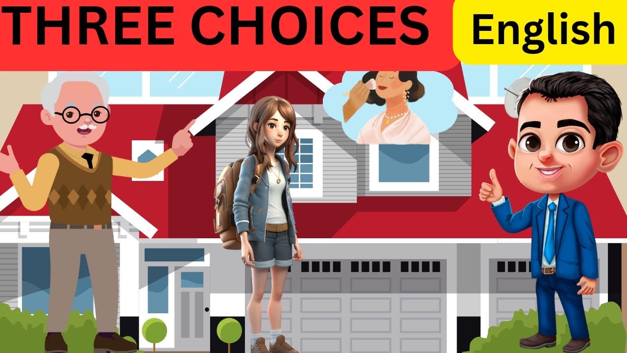 Three choices smart thinking English moral story for kids - YouTube