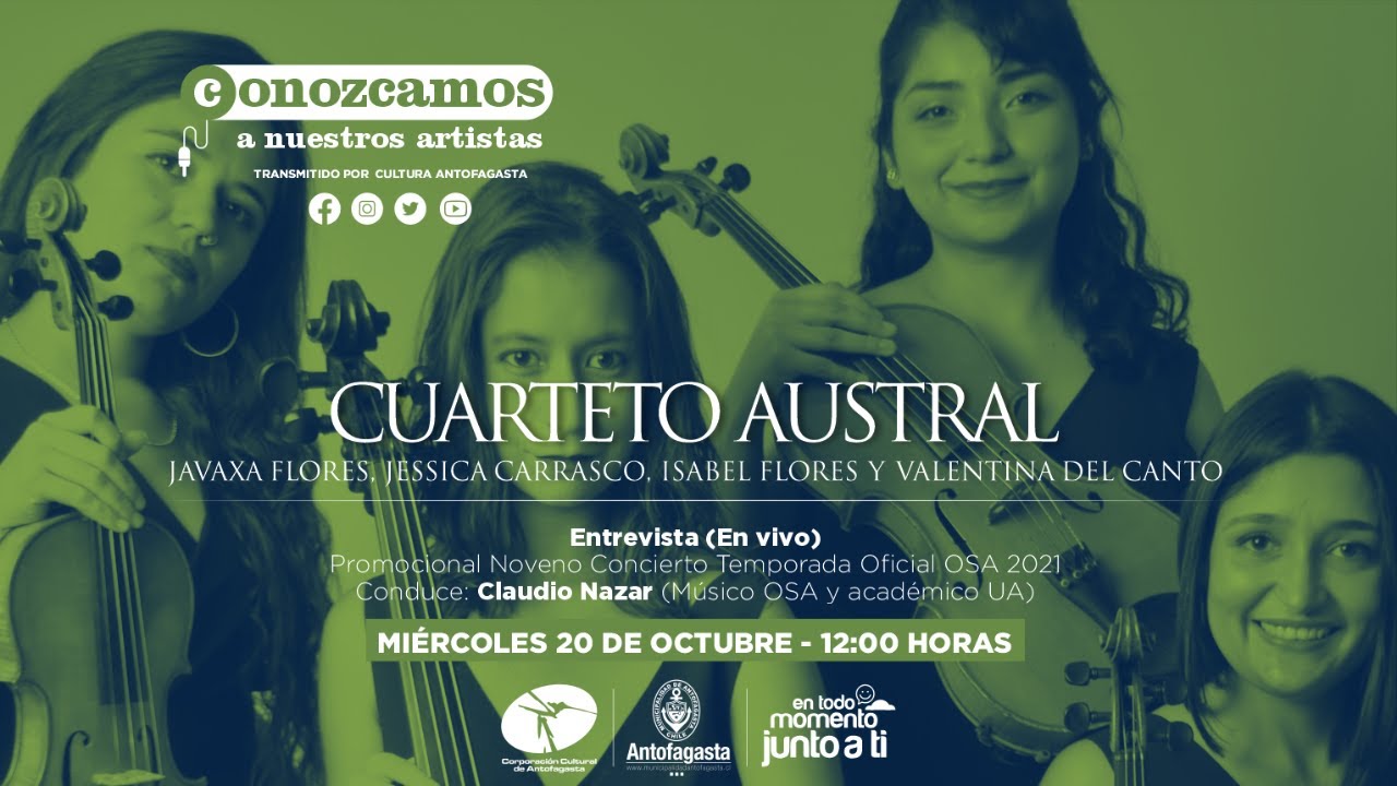 Conozca Nuestros Artistas - Cuarteto Austral - YouTube