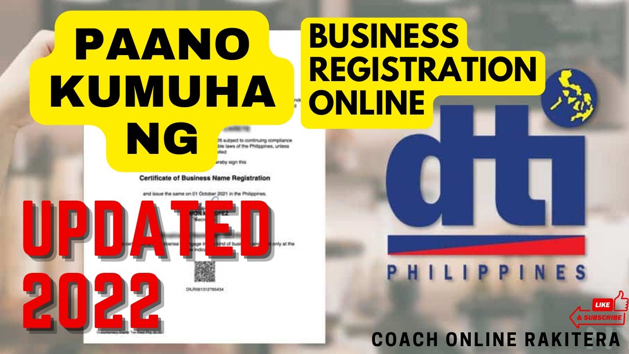 DTI BUSINESS NAME REGISTRATION ONLINE TUTORIAL 2022 FAST EASY dti-business-name-registration-online-tutorial-2022-fast-easy
