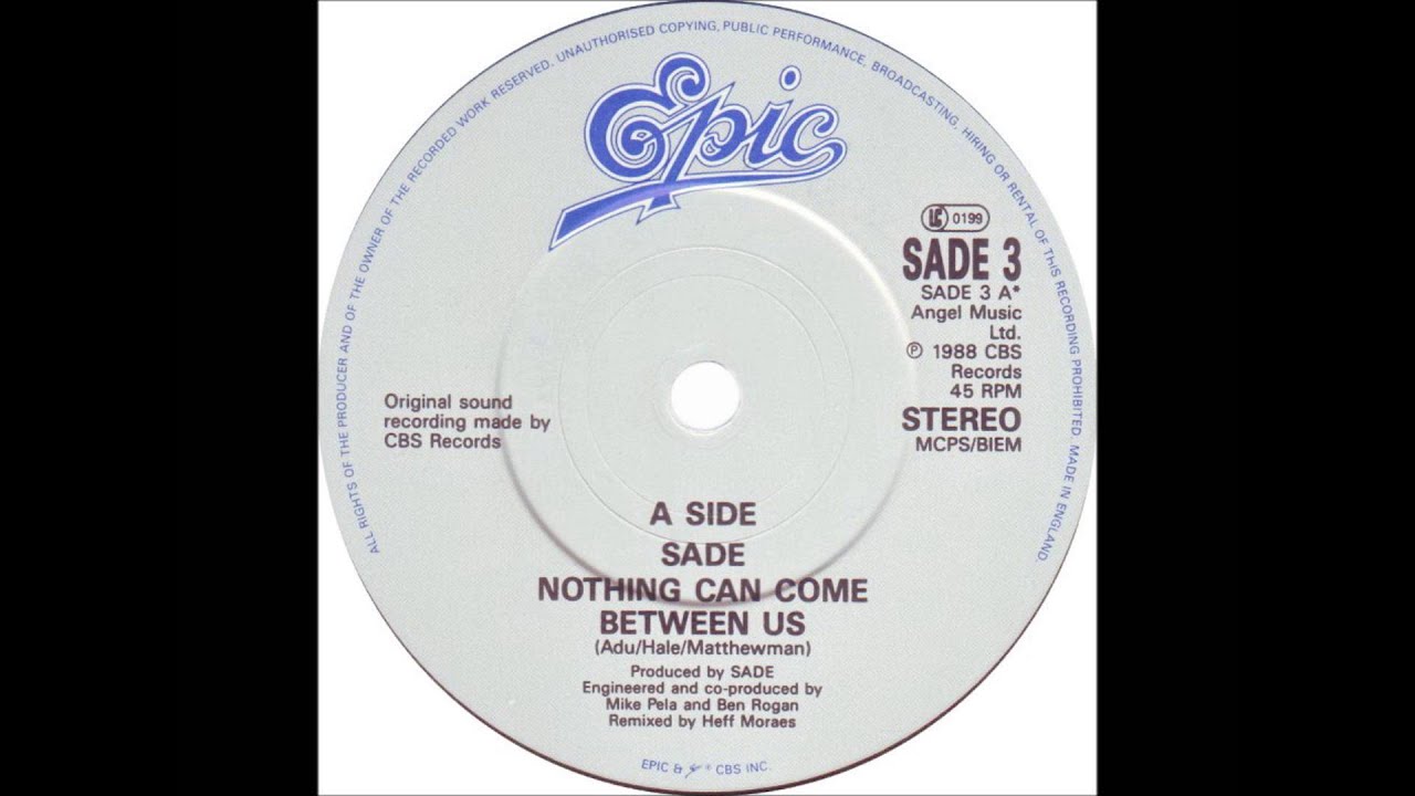 Sade Nothing Can Come Between Us Dj S Remix Youtube
