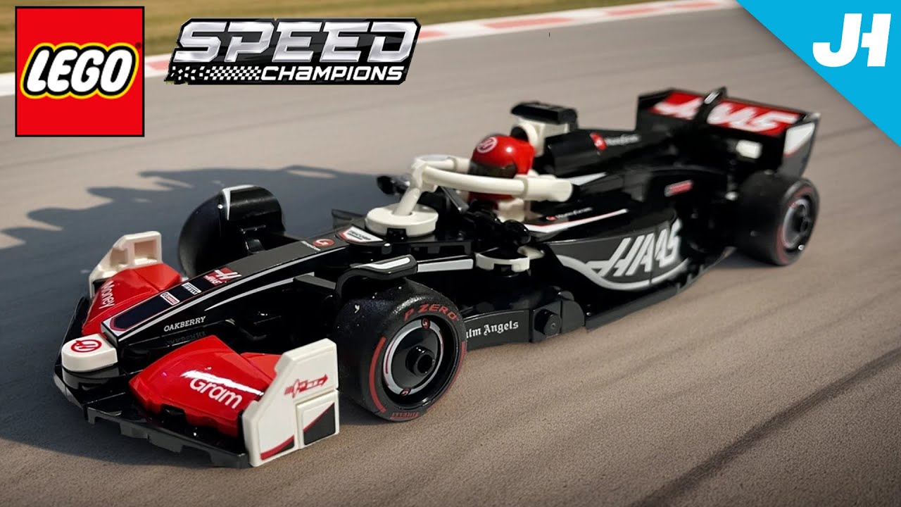 LEGO Speed Champions HAAS VF-24 Formula One 77250 REVIEW - YouTube