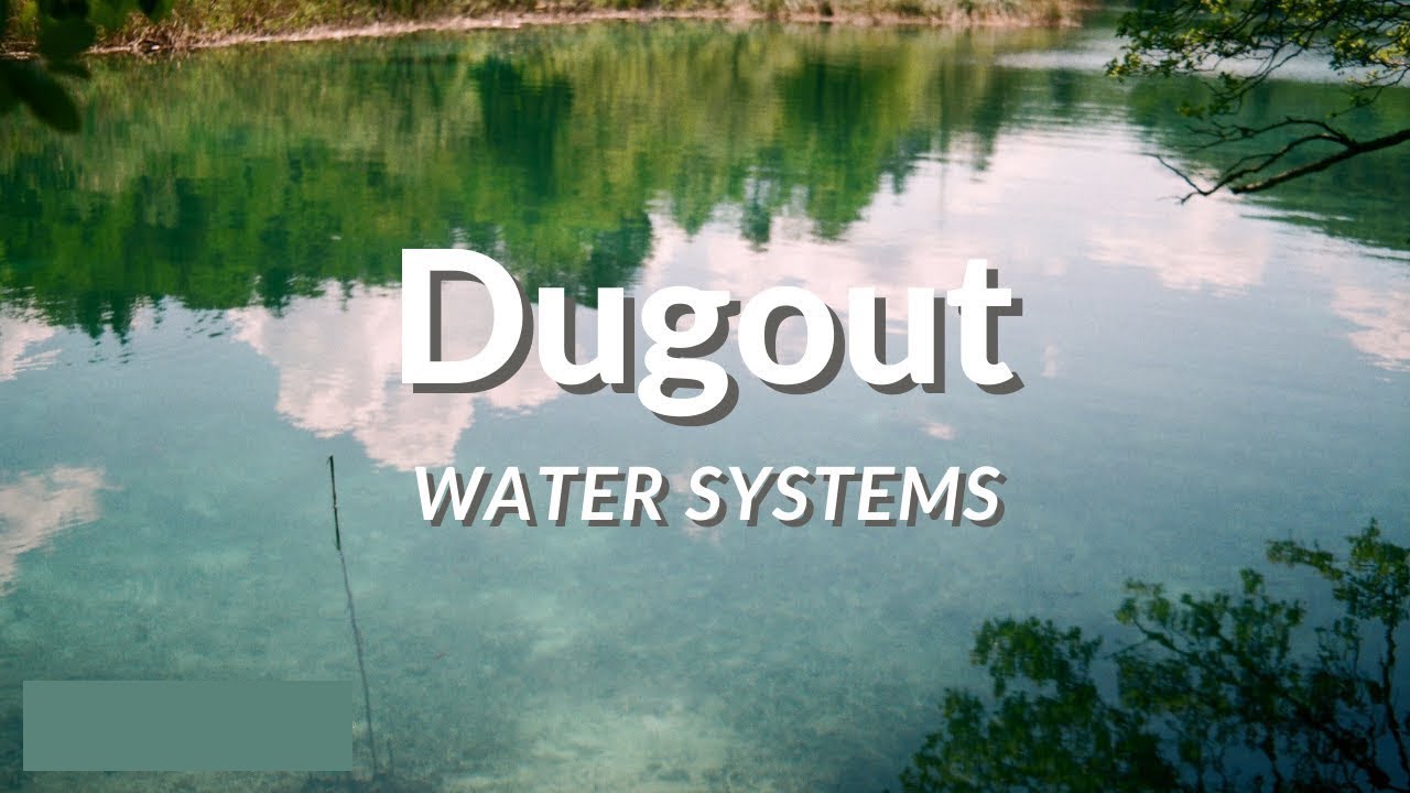 Dugout Water System Part 2 - YouTube
