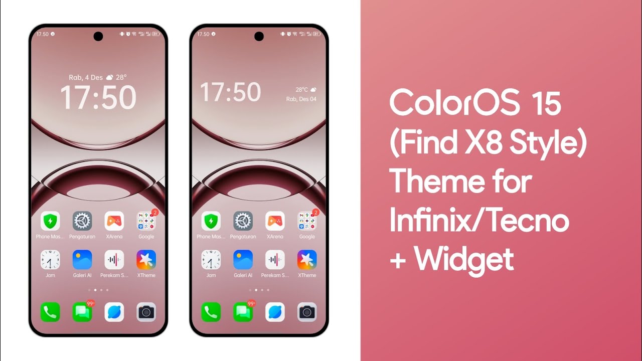 Color OS 15 Theme for Infinix/Tecno + Widget | Tema Color OS 15 untuk ...