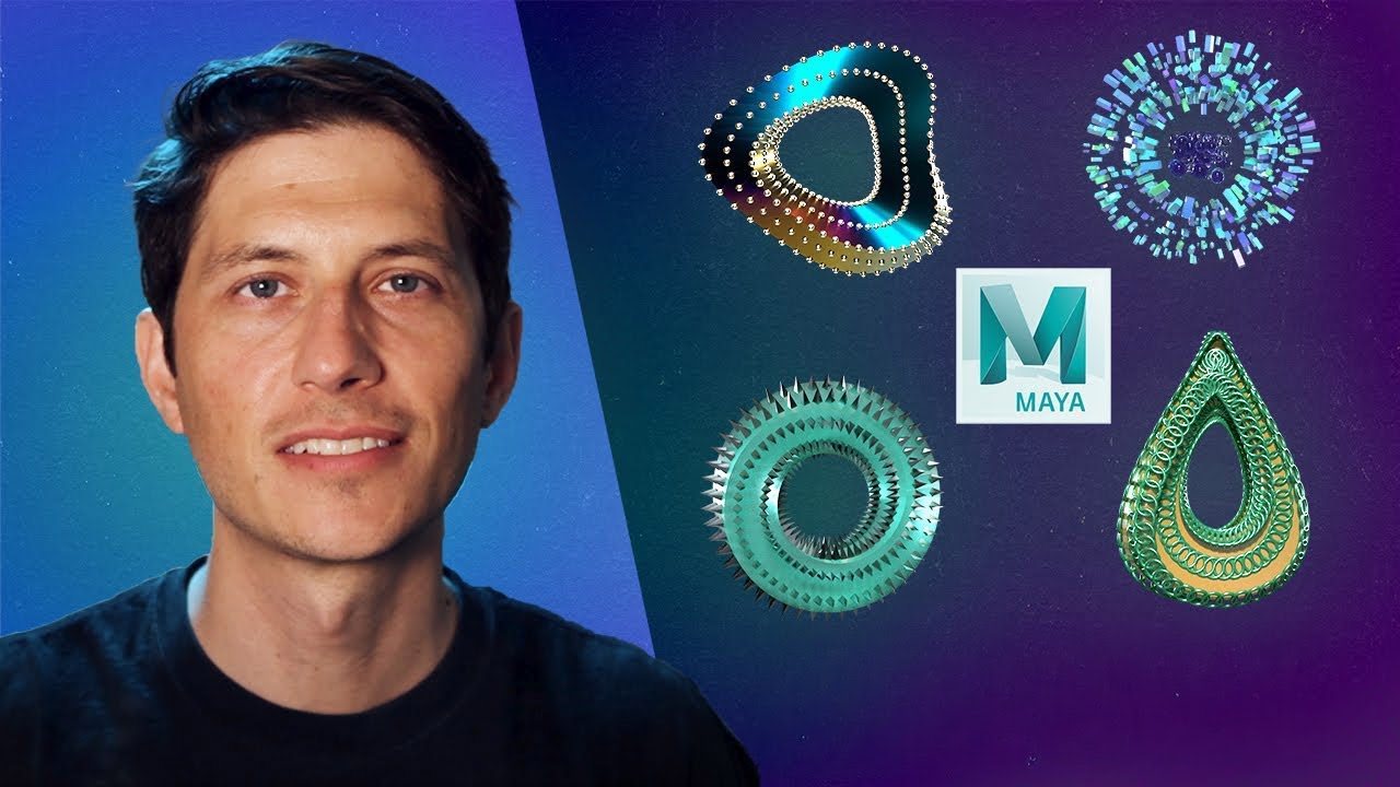 Your First Maya Motion Graphics Animation (Members Class) - YouTube