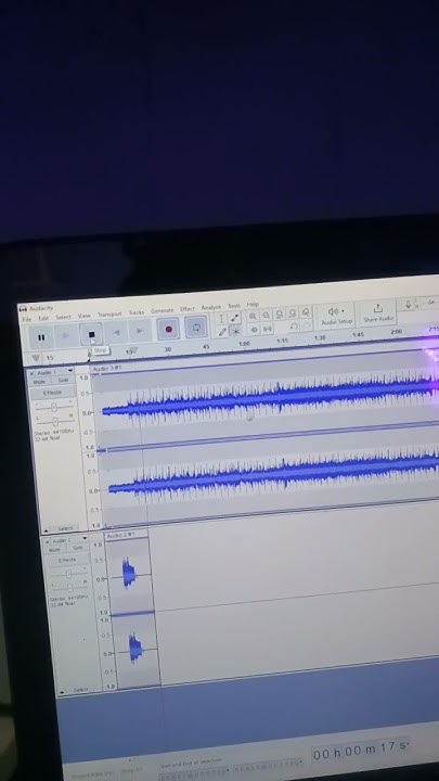 how to use AUDACITY basic - YouTube