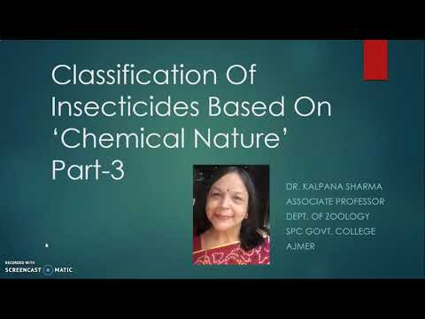 Classification of insecticides based on 'Chemical Nature' Part-3 - Dr ...
