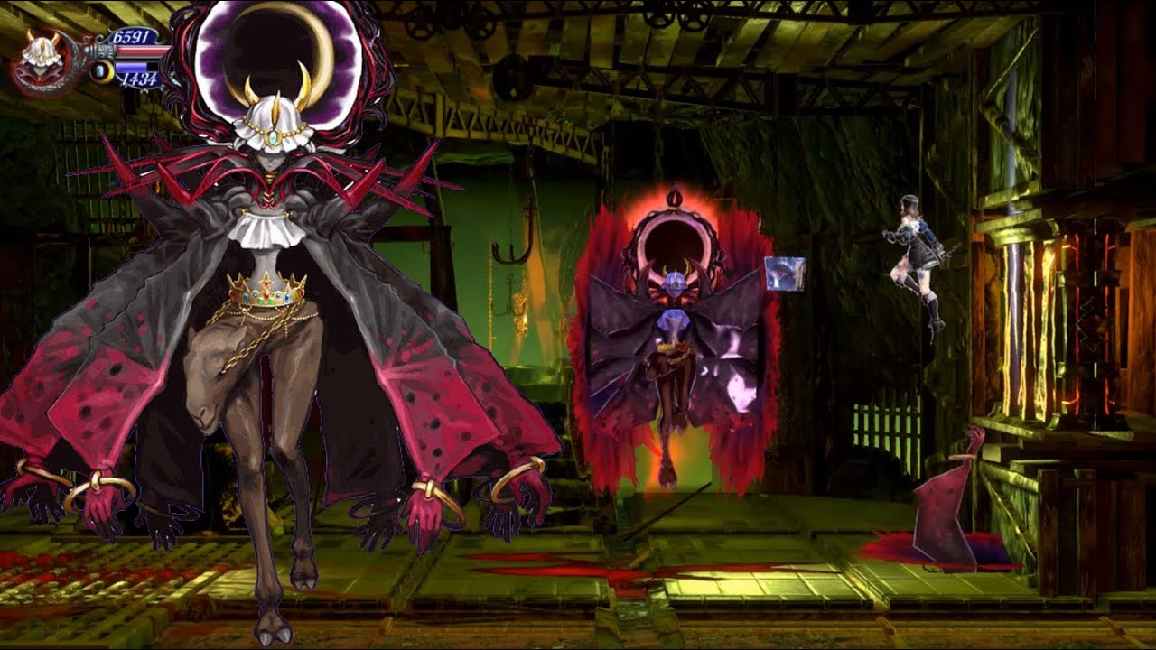 Bloodstained Ritual of the Night Gremory VS Miriam Doppelganger - YouTube