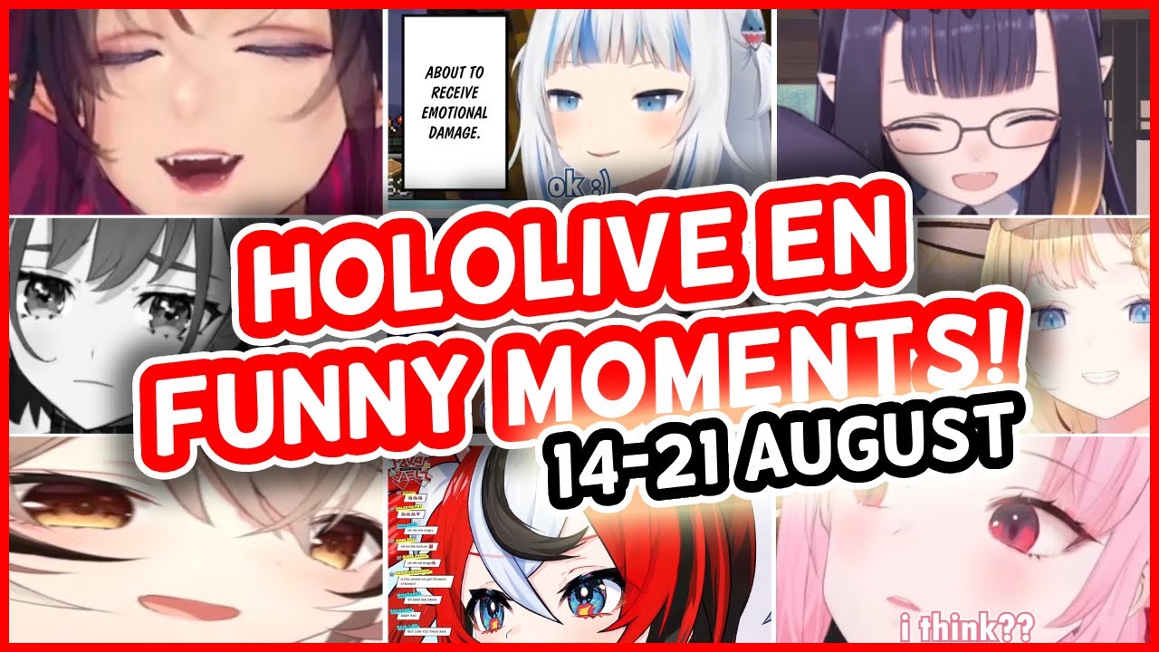 The BEST Hololive EN Moments From The Last Week! [ft. 𝙆𝙧𝙤𝙣𝙞𝙞'𝙨 ...