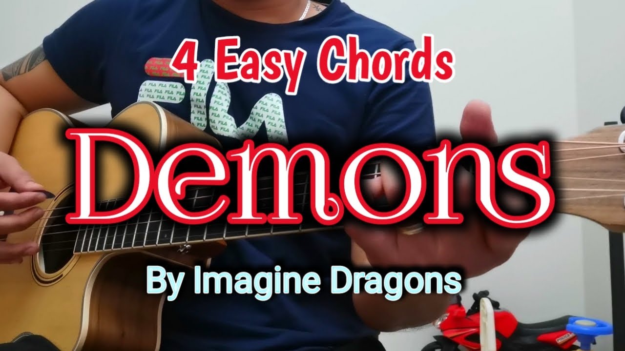 Demons - Imagine Dragons | Guitar Tutorials | 4 Easy Chords - YouTube