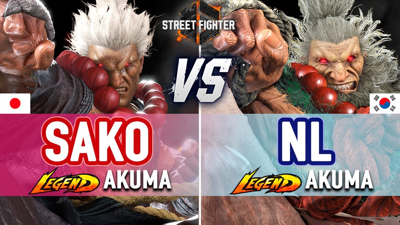 SF6 🔥 Sako (Akuma) vs NL (Akuma) 🔥 SF6 High Level Gameplay - YouTube