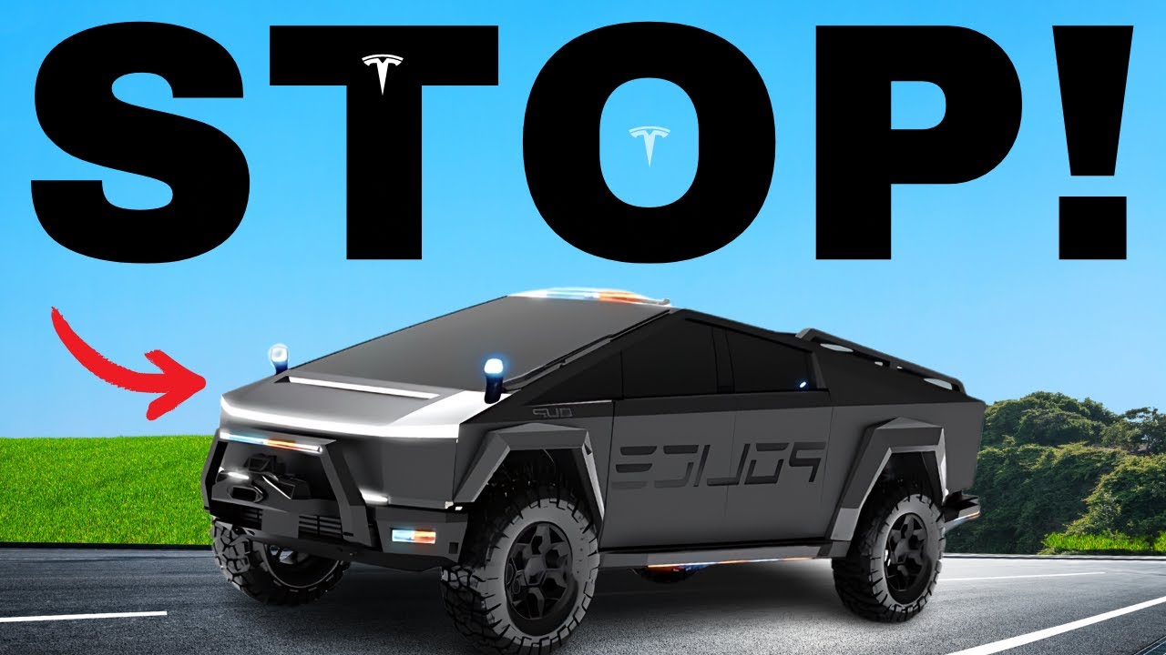 World’s First Police Cybertruck - YouTube