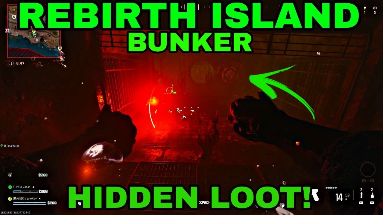 Rebirth Island 2024 Hidden Loot! | Under Water Bunker | Modern Warfare ...