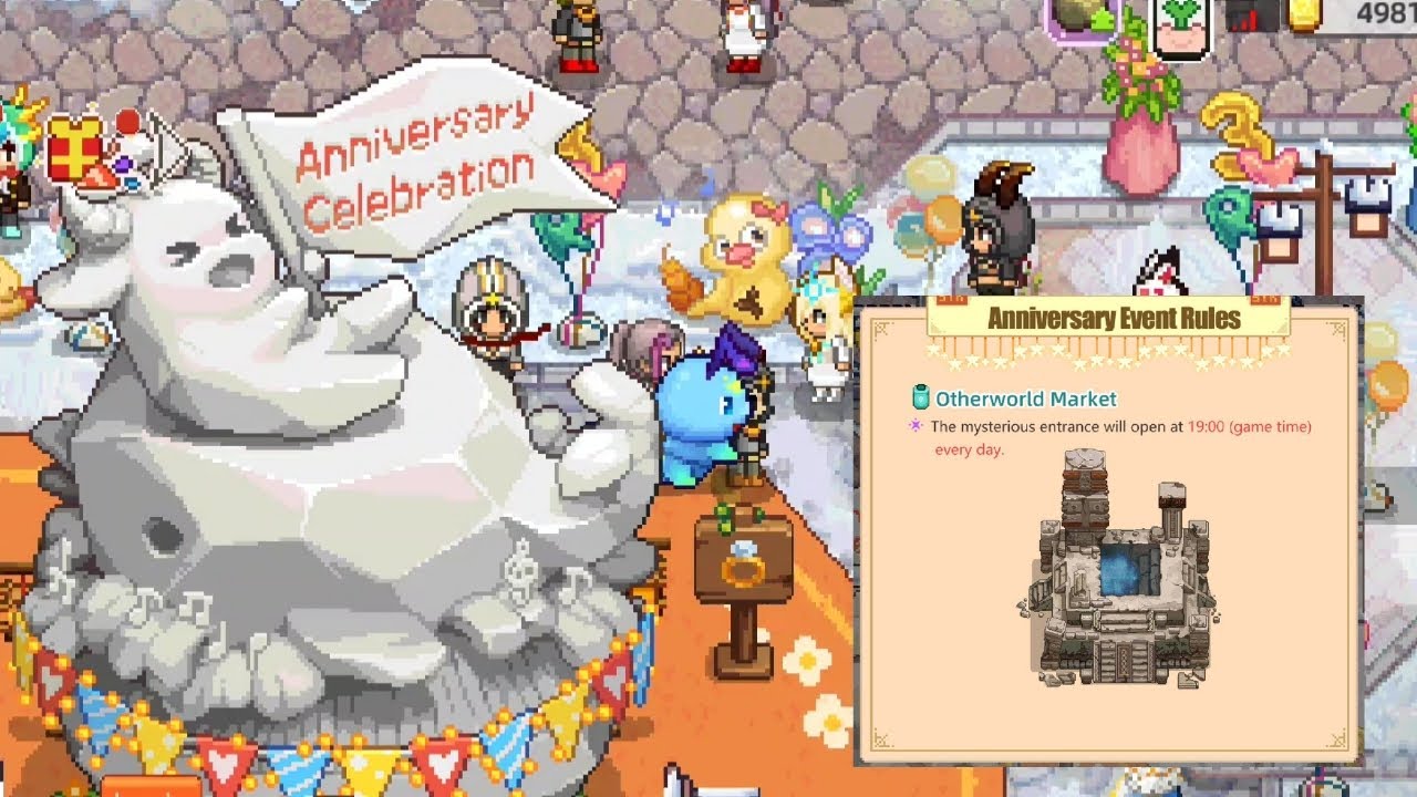 Harvest Town 3rd Anniversary │Other World's Market │Discover the ...