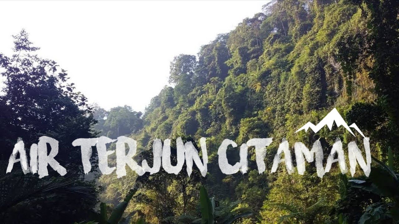 Menuju ke Air terjun citaman - YouTube