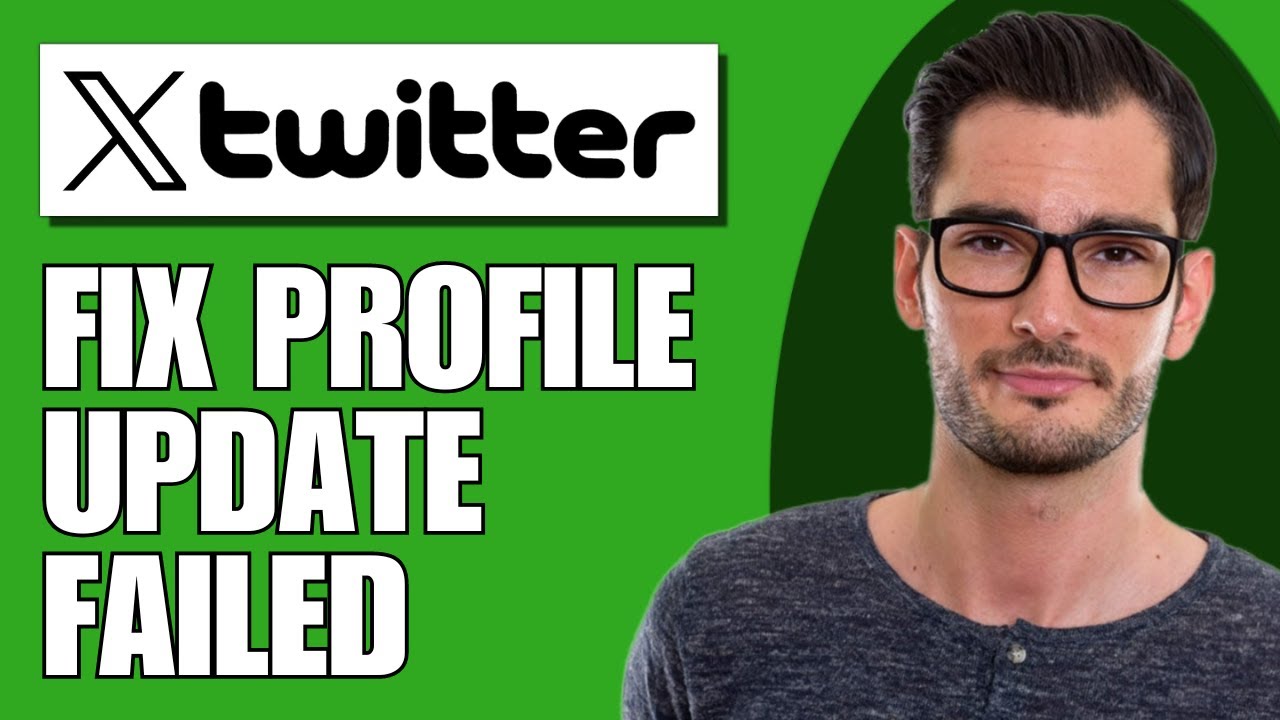 How To Fix Twitter Profile Update Failed - Quick Guide - YouTube