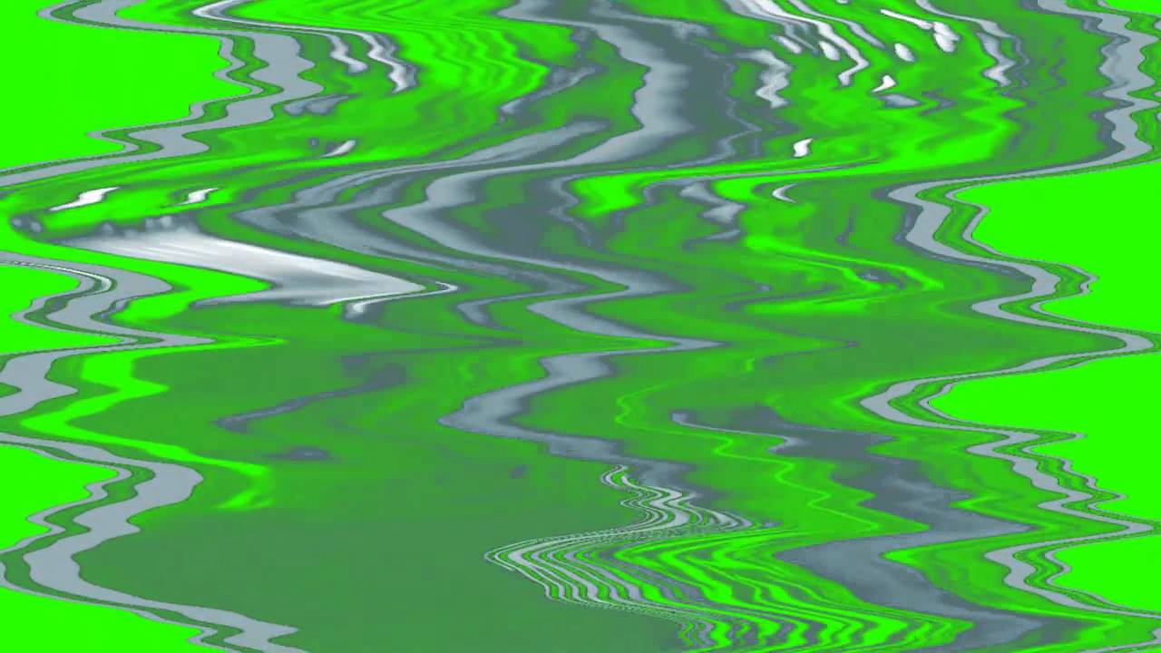 BROKEN TV EFFECT green screen free stock footage - YouTube