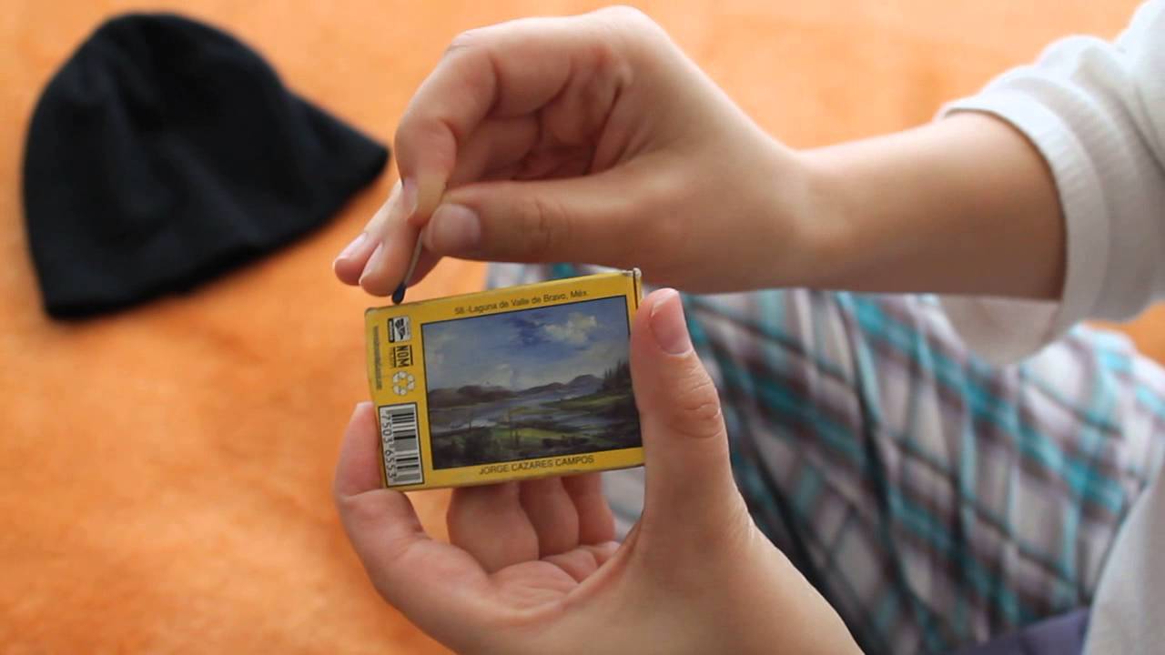 Como prender un cerillo - YouTube