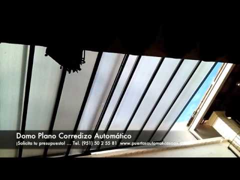 Domo corredizo automático - YouTube