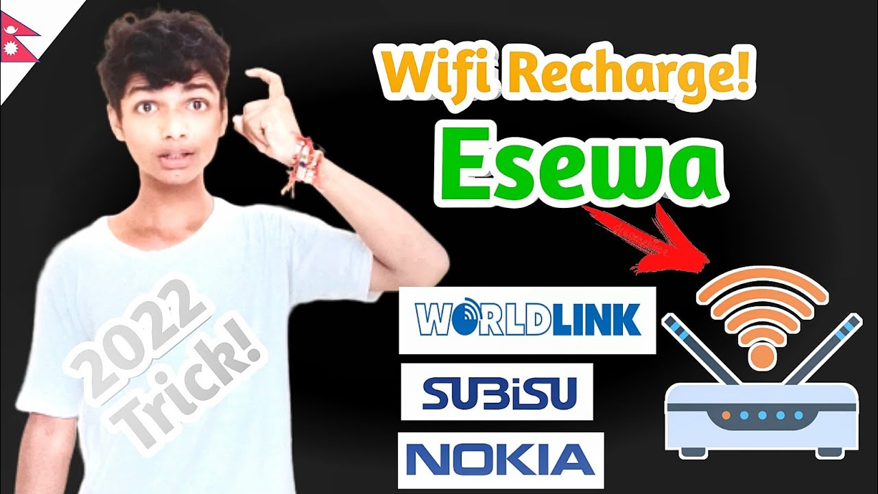 how to recharge wifi | how to recharge wifi from esewa in Nepali | Wifi ...