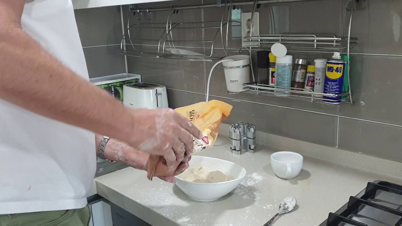 Bread Making An Elephants Ear - YouTube