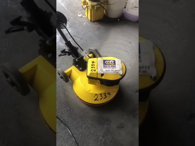 STR 701 Floor Sander With a Fitted Integral Dust Outlet 110v